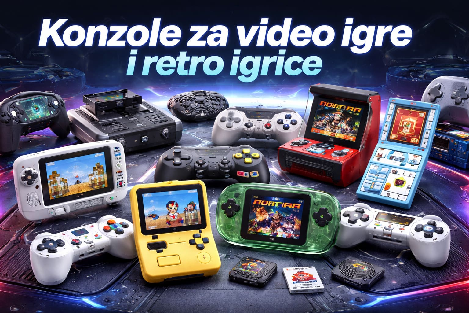 Konzole za video igre i retro igrice | Mini i prenosne konzole – Azijashop
